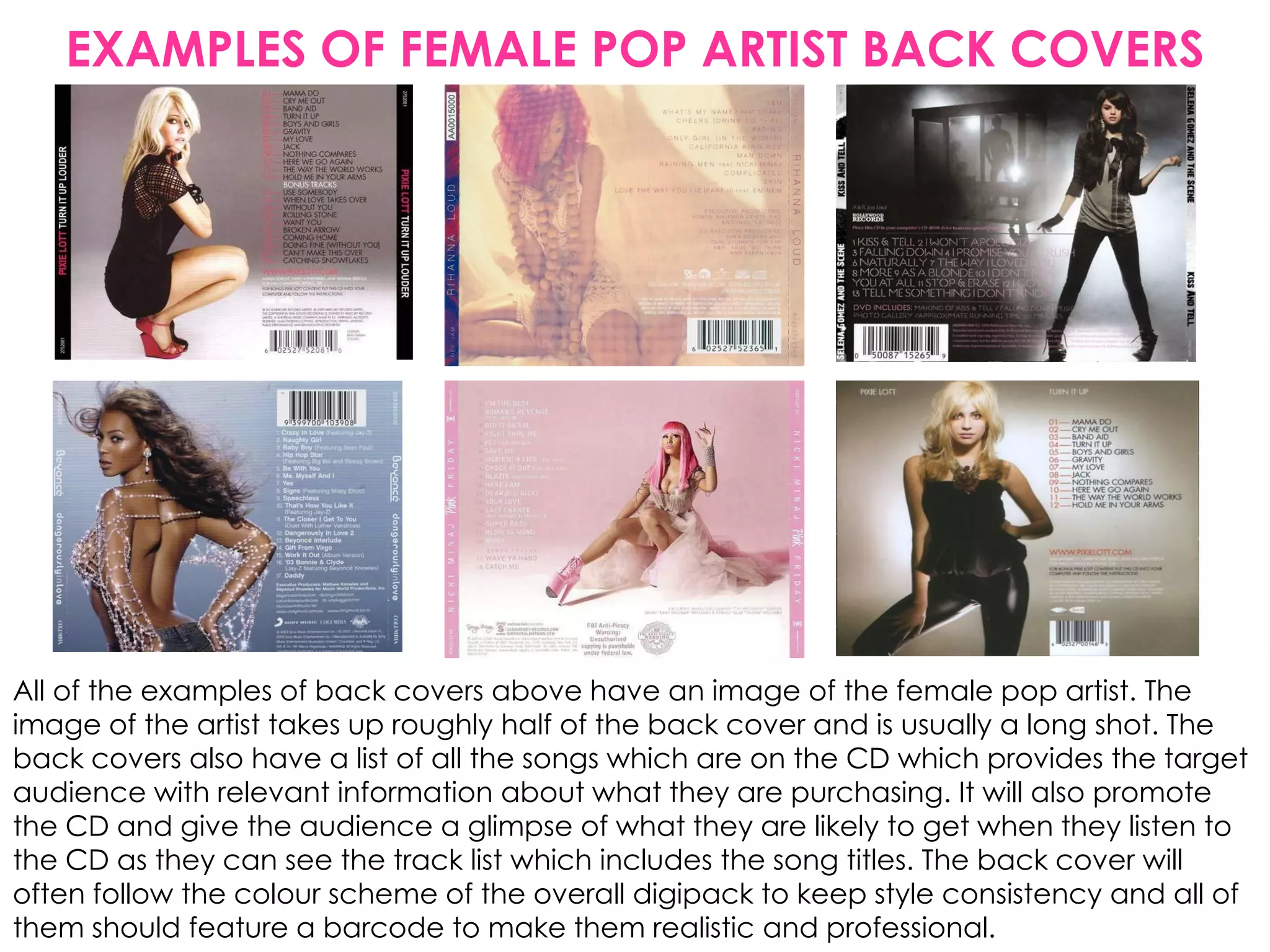 Analysis of pop digipacks | PDF