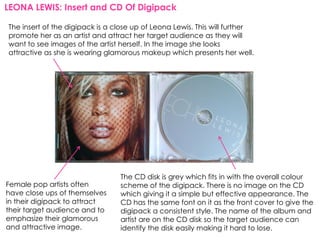 Analysis of pop digipacks | PDF | Makeup and Accessories | Beauty