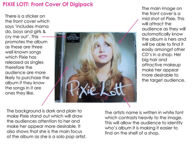 Analysis of pop digipacks | PPT