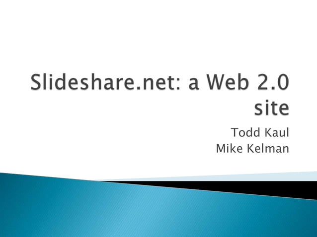 Slideshare | PPTX | Technology & Computing