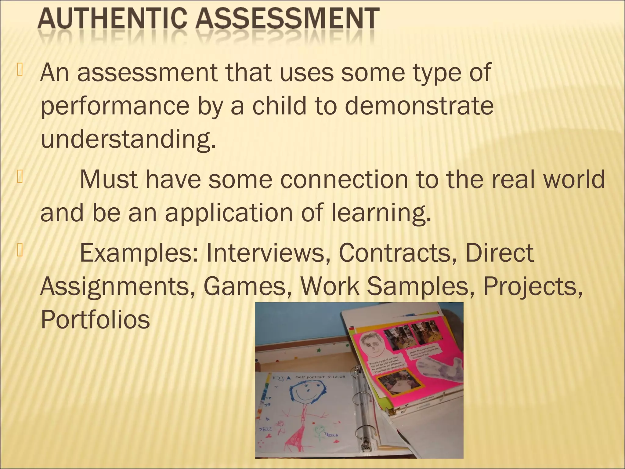 early childhood assessment | PPT