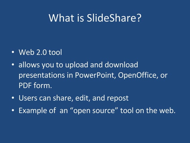 Slideshare | PPT | Internet | Computing