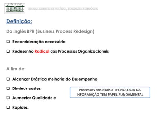 Redesenho de Processos | PPTX