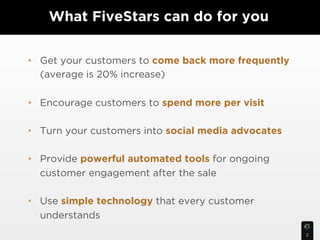 FiveStars Loyalty Automation Overview | PDF