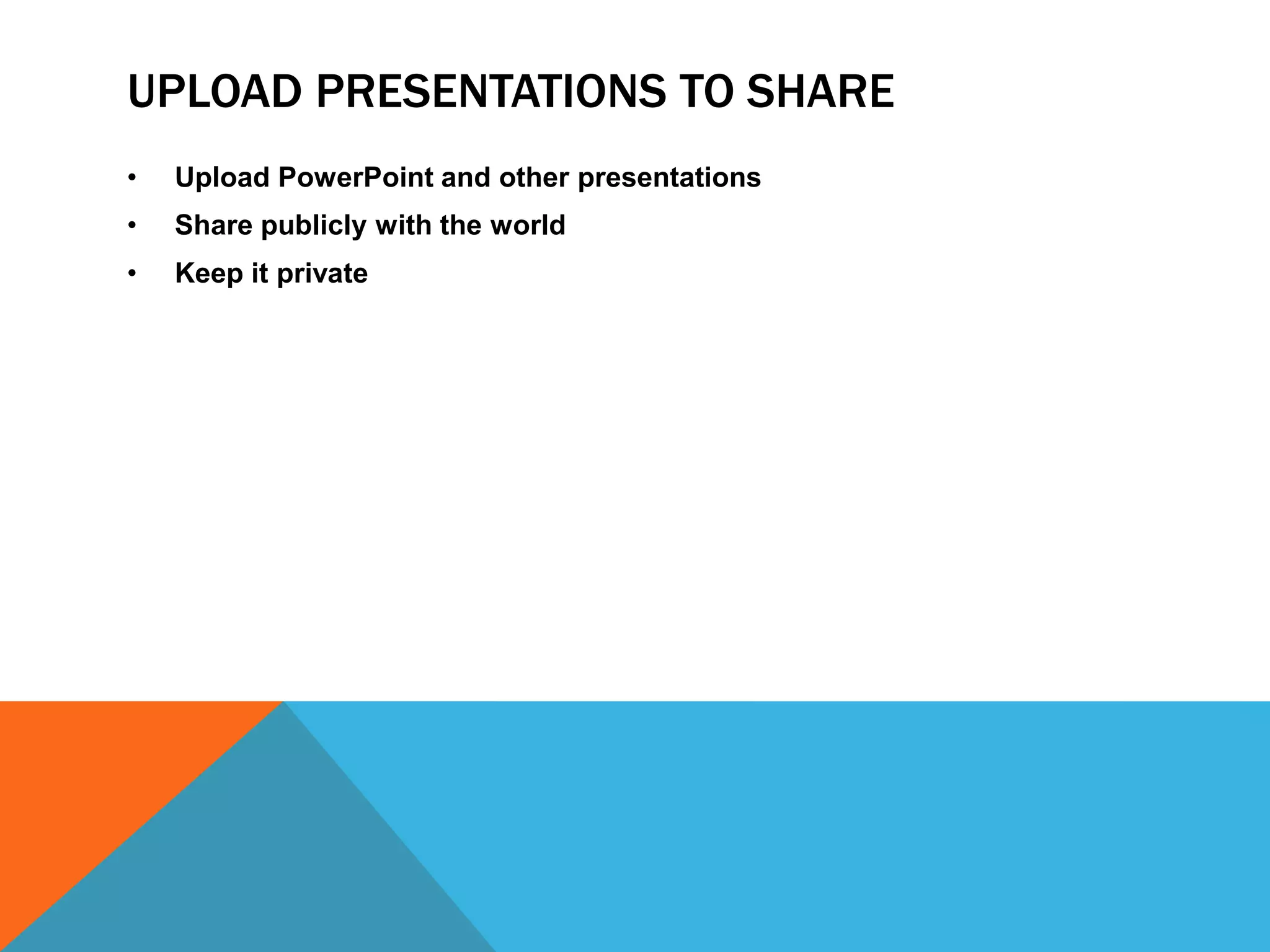 Slideshare | PPTX