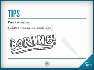 How to Write Interesting Articles on Boring Topics... Like Credit | PPT