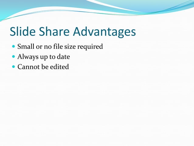 SlideShare | PPTX | Social Networking | Internet