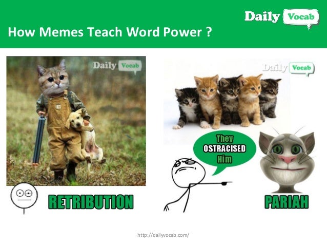Vocab Words Memes