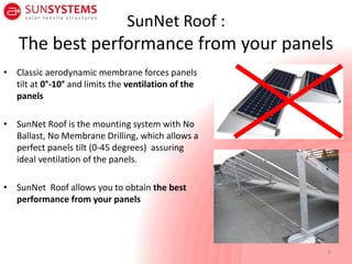 A+SunSystems presents the Solar Tensile Structures | PDF