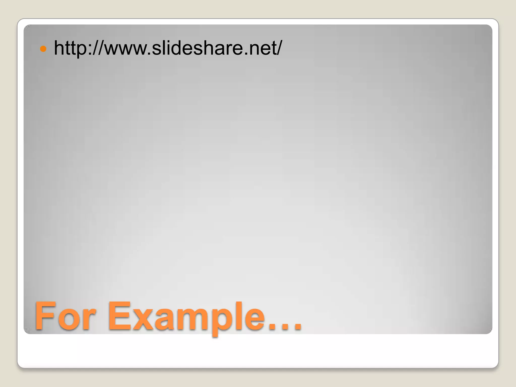 Slideshare Presentation | PPTX | Internet | Computing