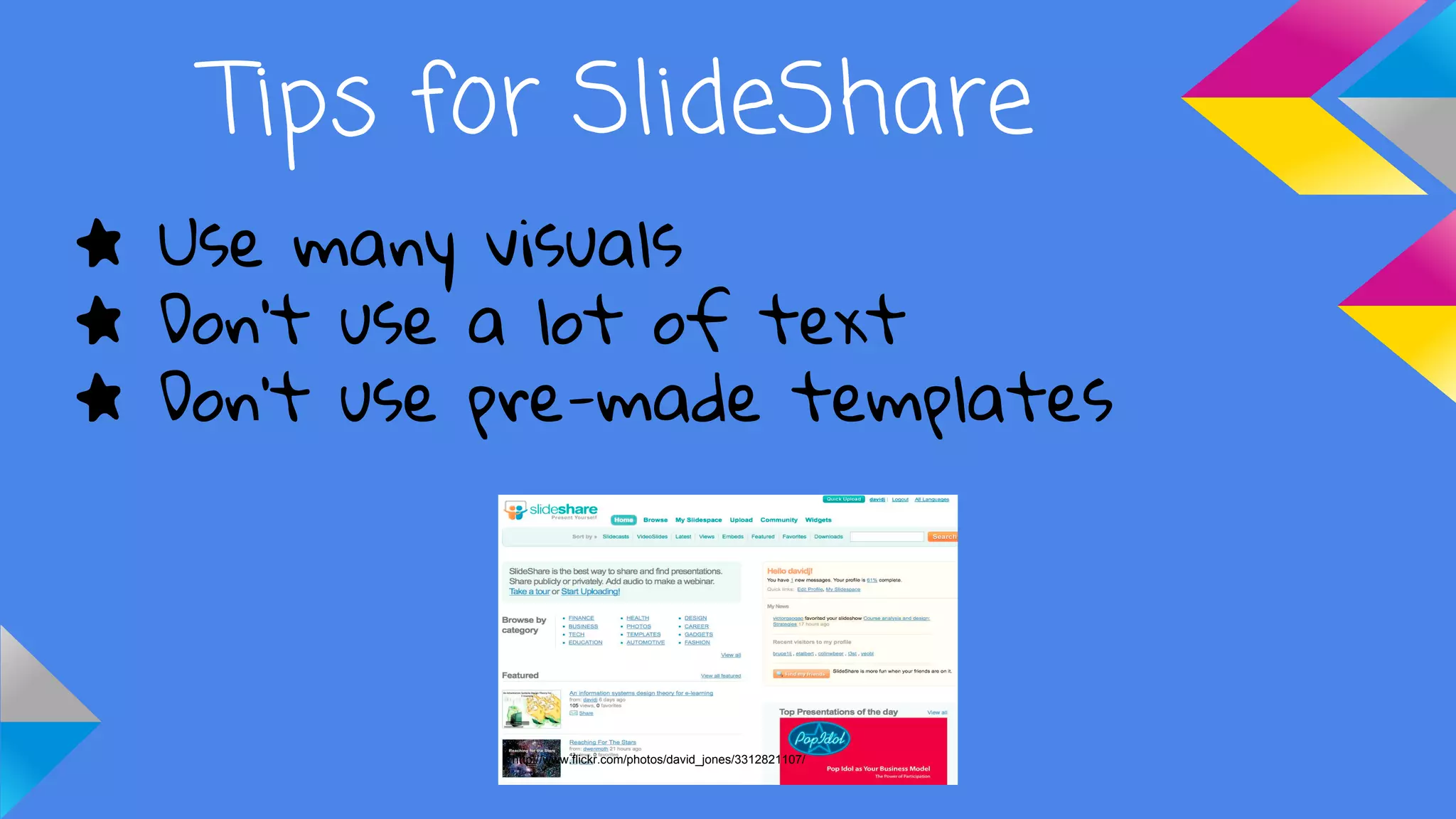 SlideShare Presentation | PPT