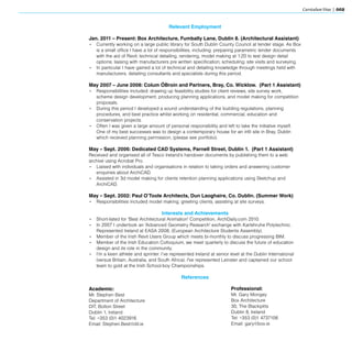 Ross Millaney - CV & Portfolio | PDF