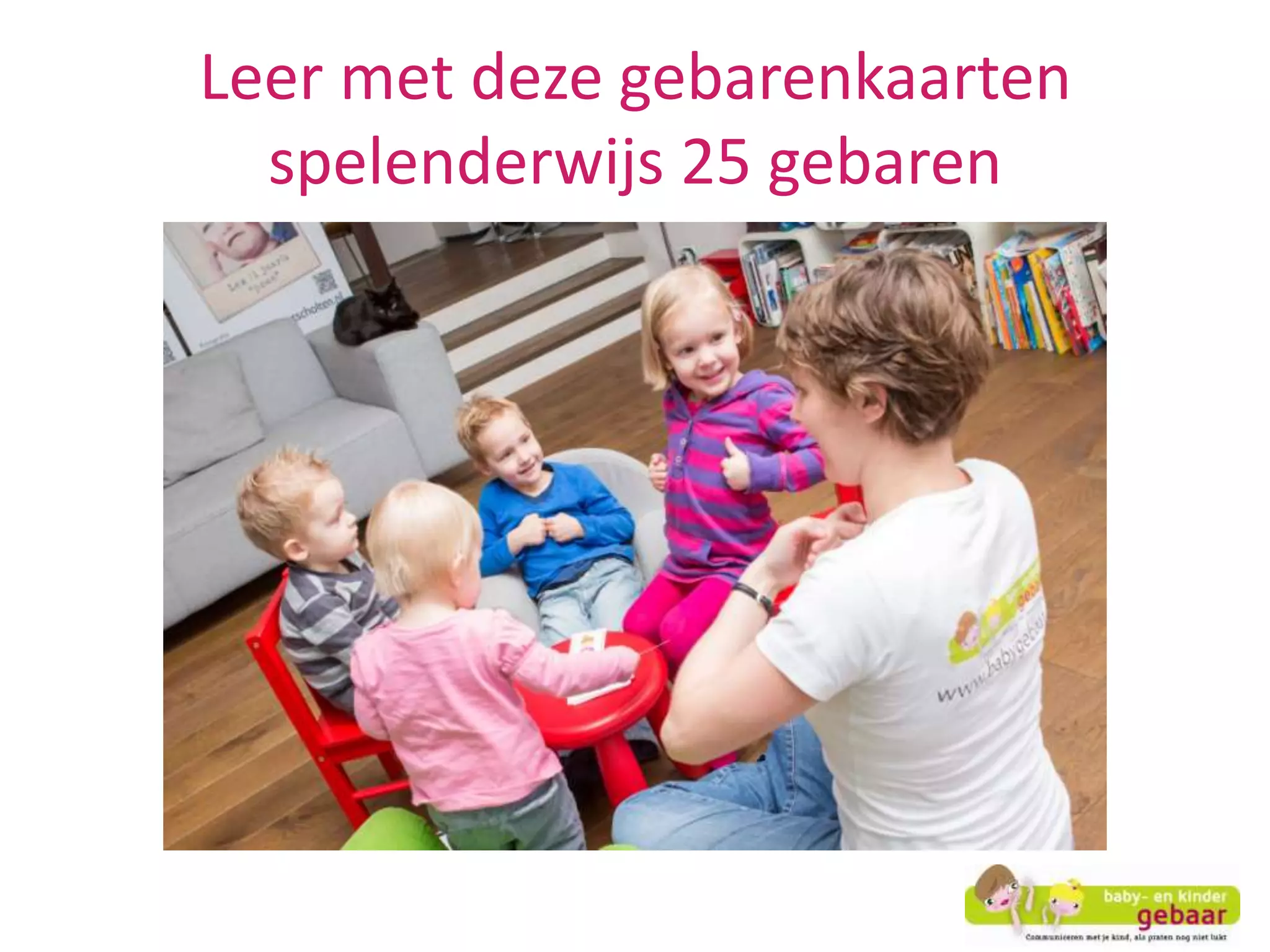 Leer spelenderwijs gebaren met de gebarenkaarten | PPTX