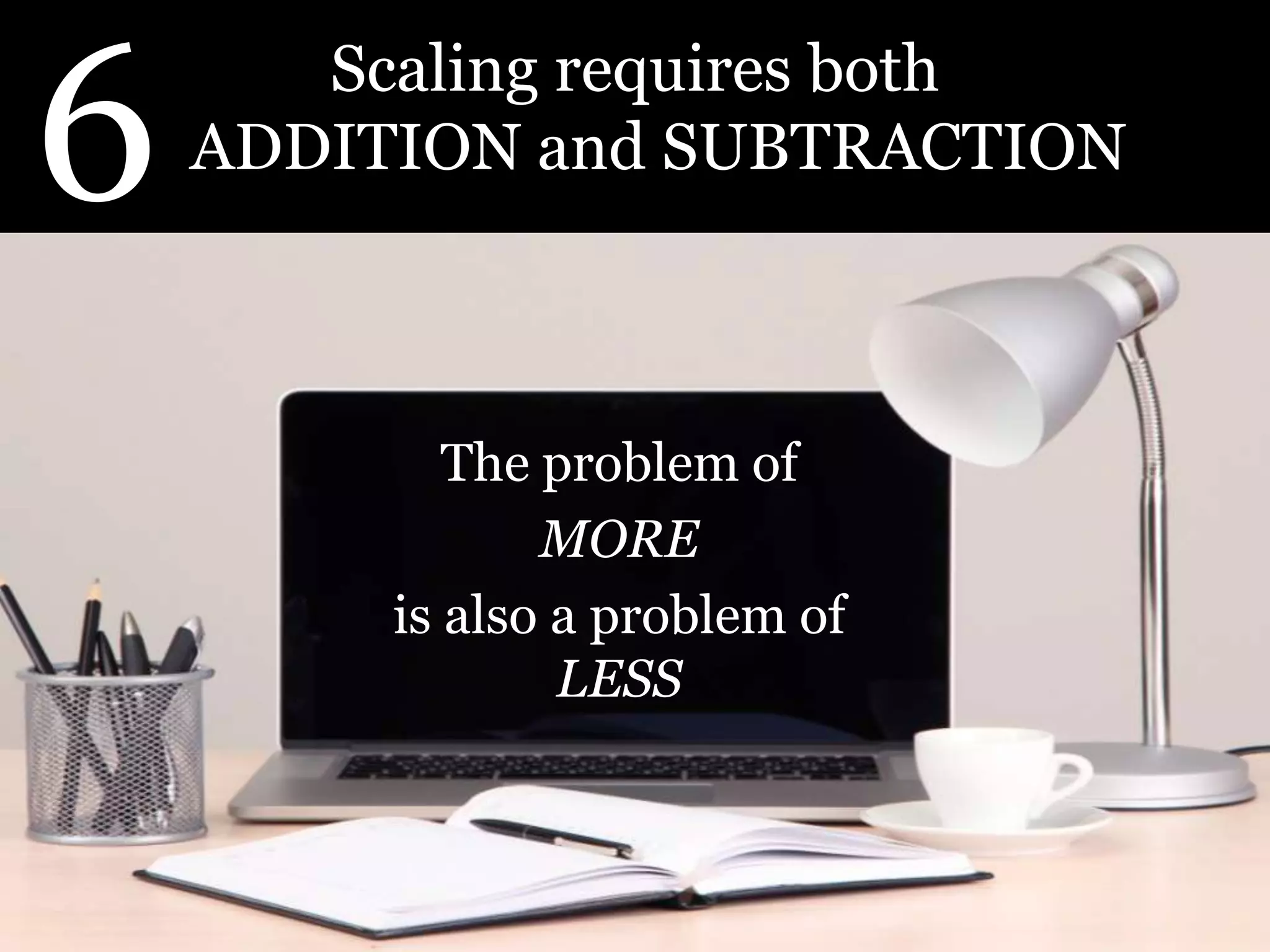 7 Mantras for Scaling Up Excellence | PPTX