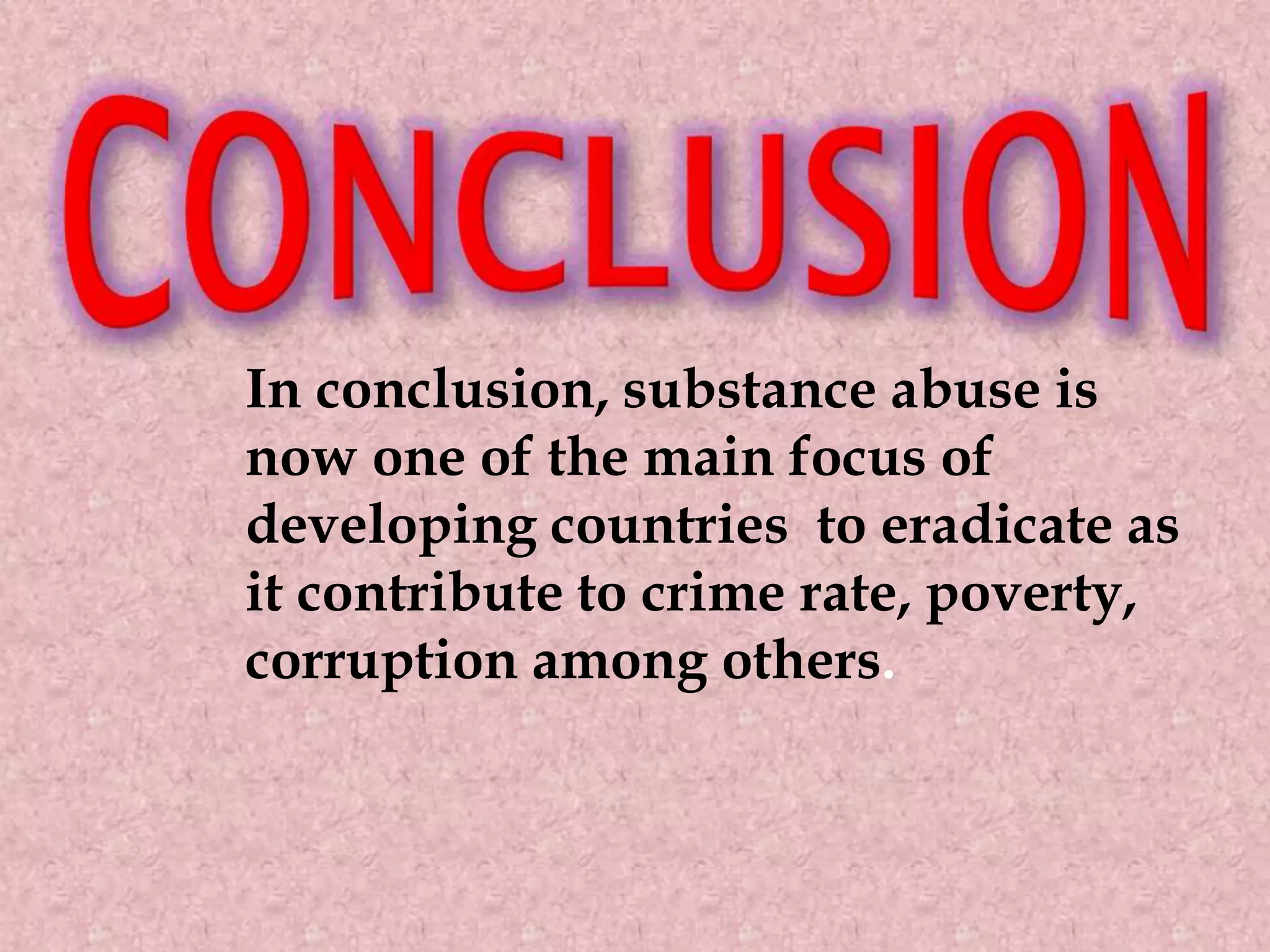 Substance Abuse: Grade 7 | PPTX