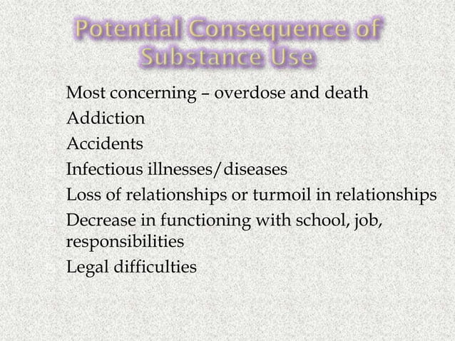 Substance Abuse: Grade 7 | PPTX