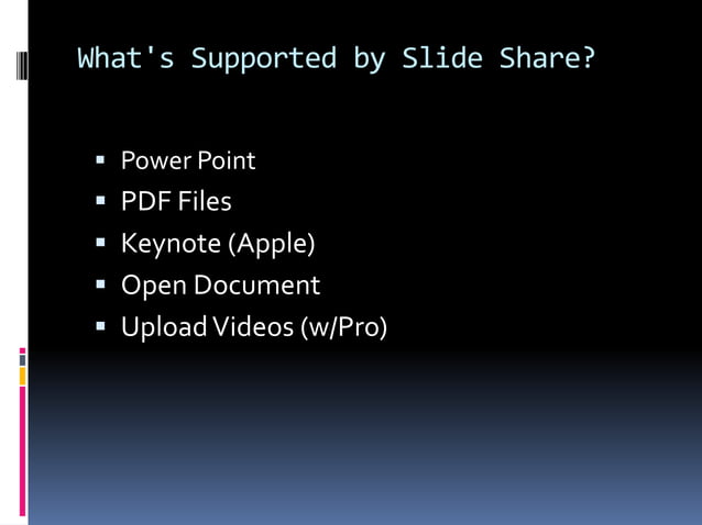 Slide share | PPT