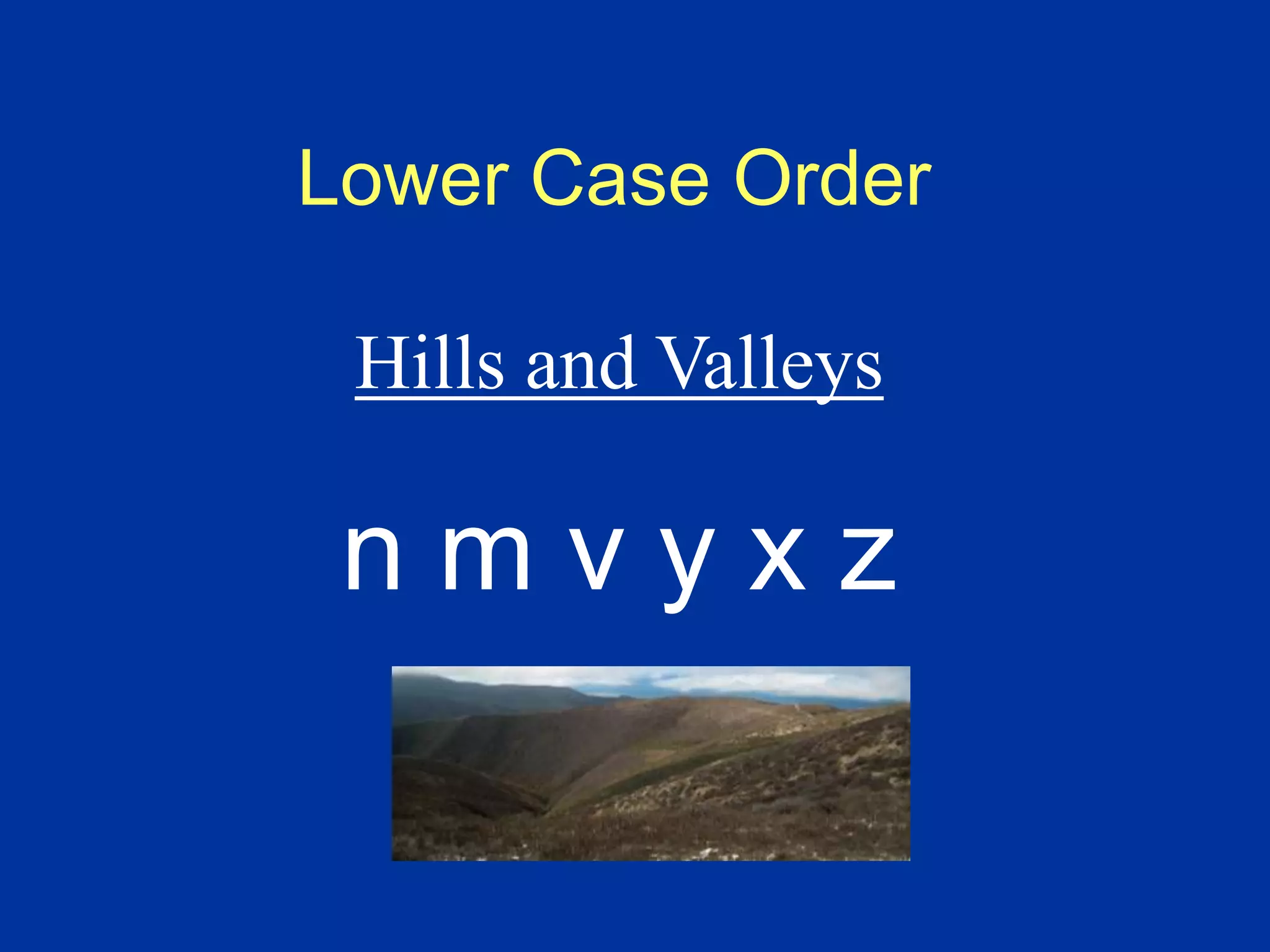 Cursive Handwriting Introduction | PPT