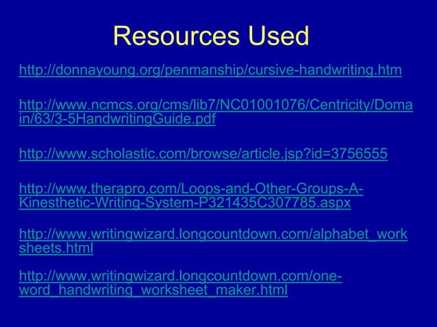 Cursive Handwriting Introduction Ppt Desktop Publishing Computer Software And Applications
