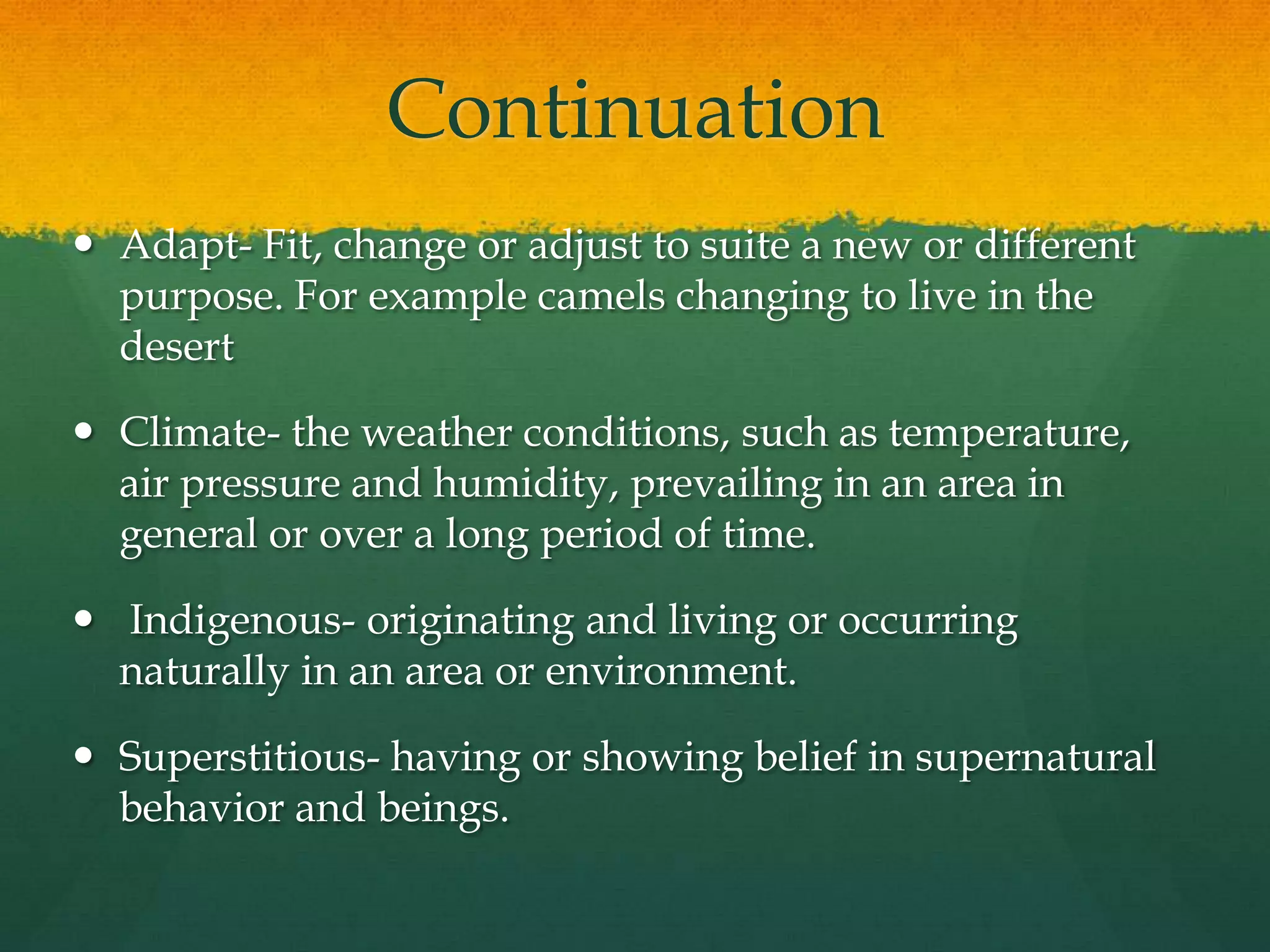 Tropical Rainforest | PPTX