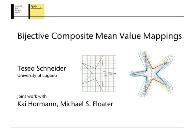Bijective Composite Mean Value Mappings | PDF