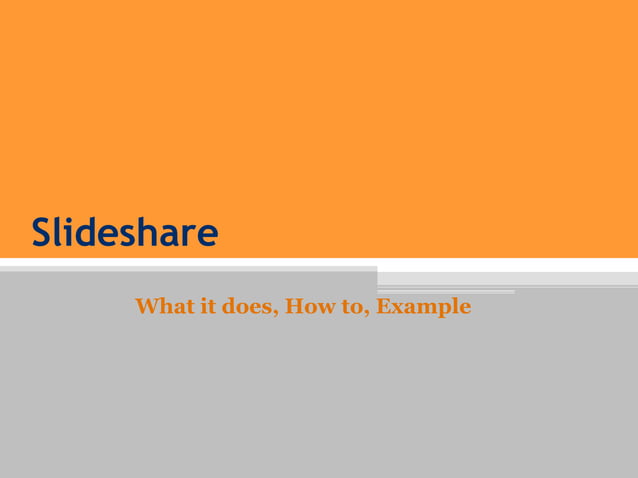 Slideshare | PPT