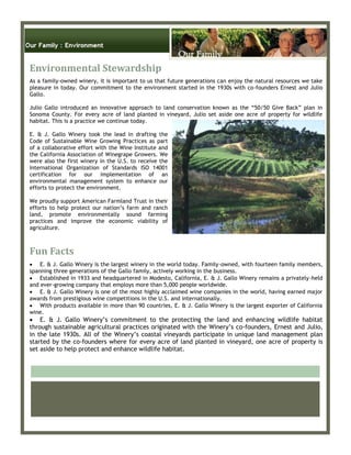 E. & J. Gallo Winery | PDF
