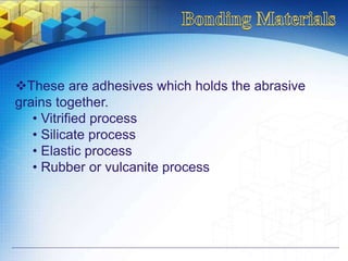 Grinding Machine GTU Manufacturing Process | PPTX