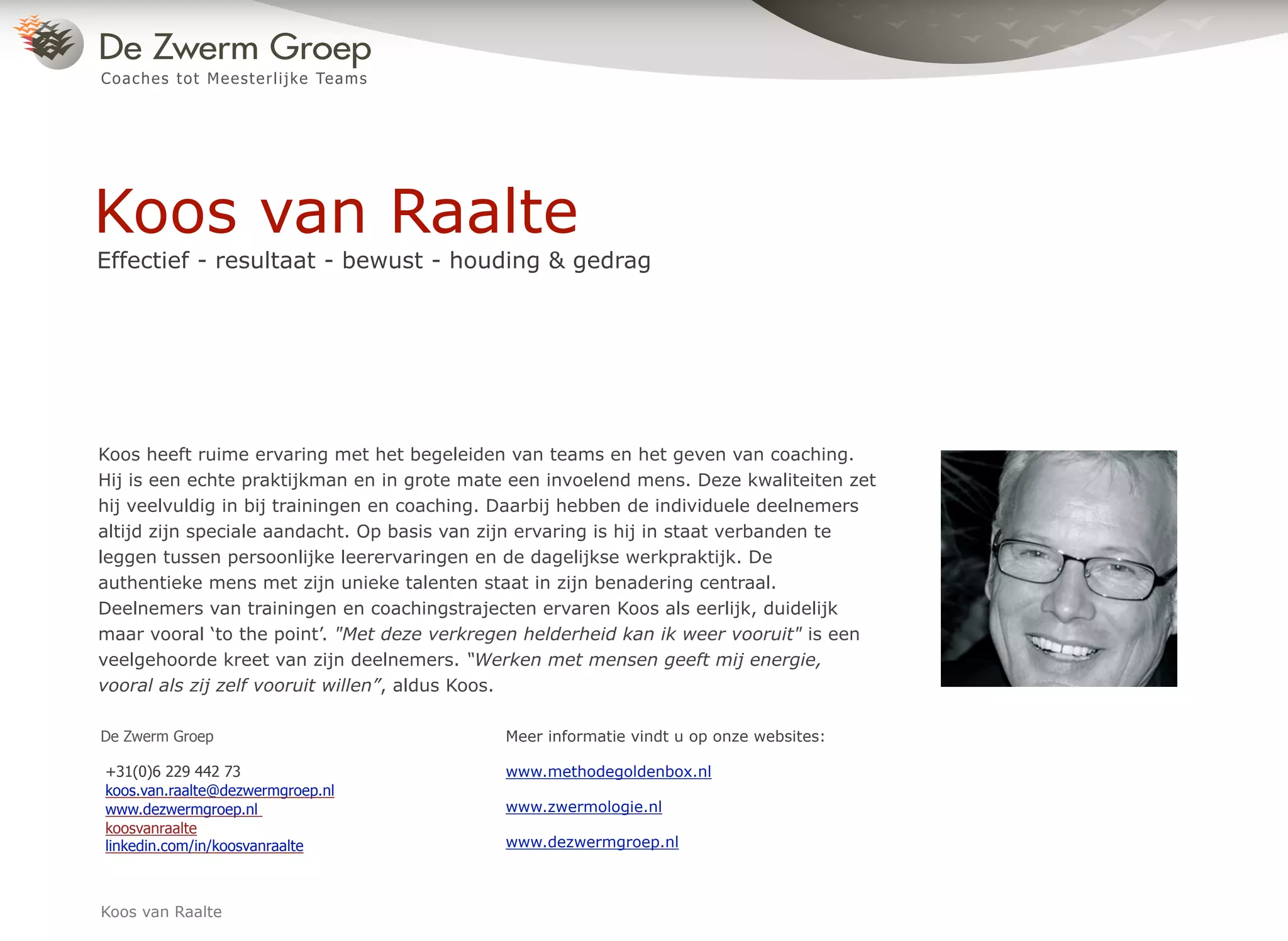 Persoonlijke effectiviteit met een focus op houding en gedrag | PPT