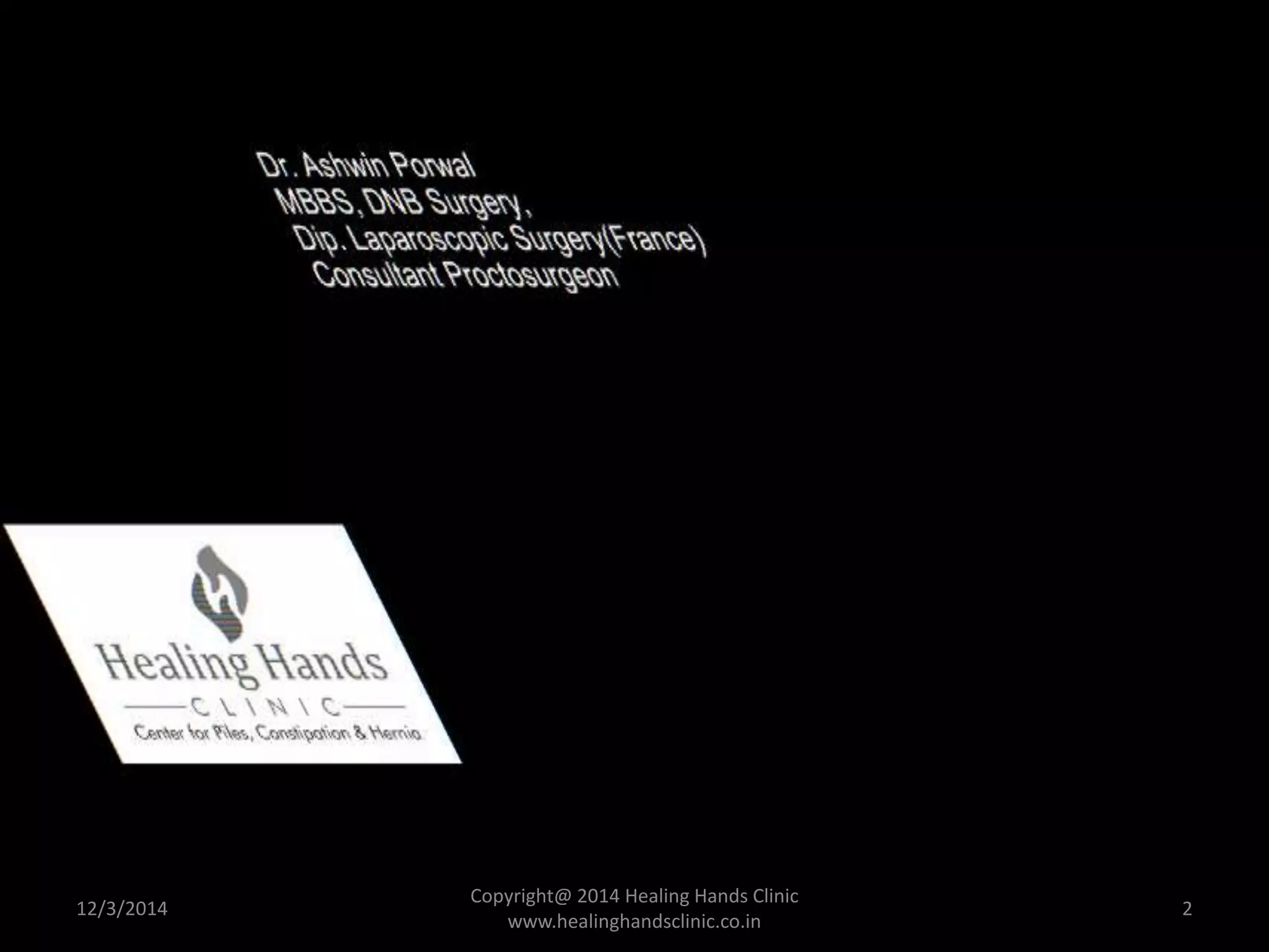 Obstructed Defecation Syndrome: Diagnosis & Surgical Treatment | PPT