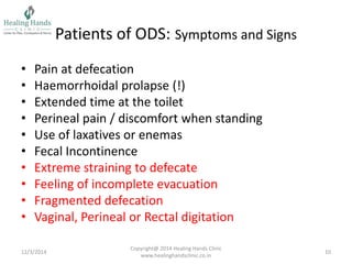 Obstructed Defecation Syndrome: Diagnosis & Surgical Treatment | PPT