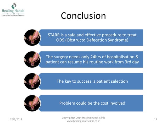 Obstructed Defecation Syndrome: Diagnosis & Surgical Treatment | PPT