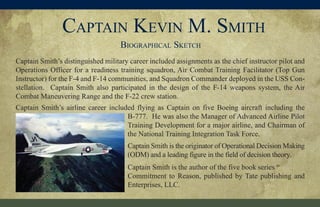 Slideshare - Client Captain Kevin M. Smith (Ret.) Author, Speaker | PPT