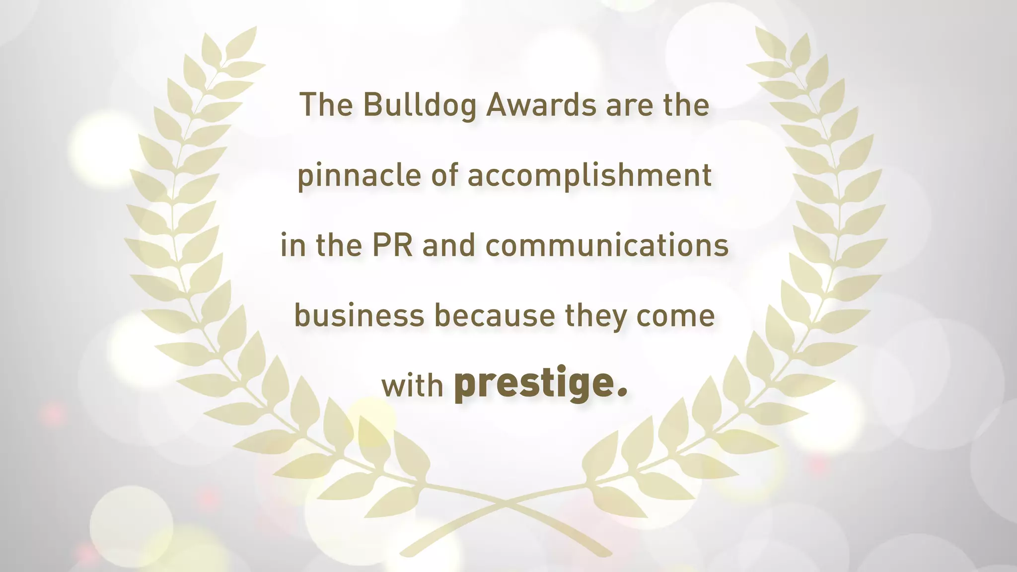 5 tips for winning a Bulldog Award!