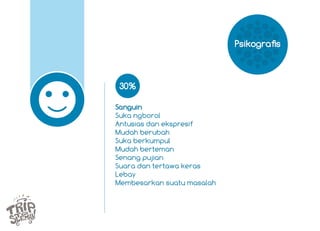 Target Audience (Demografis - Goegrafis - Psikografis) Trip to Sleman | PDF