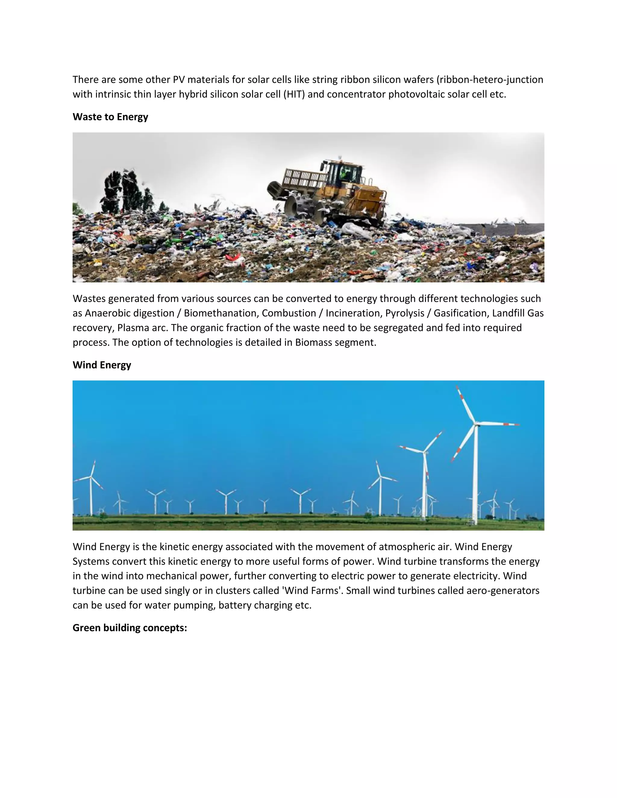 Waste to Energy Intergen Energy | PDF