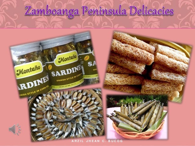 Zamboanga peninsula delicacies
