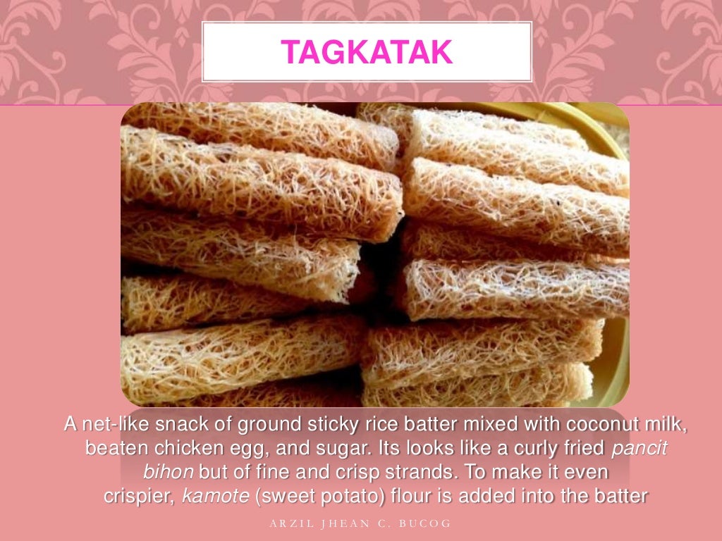 Zamboanga peninsula delicacies