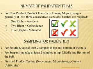 Process Validation of Liquid Orals | PPTX