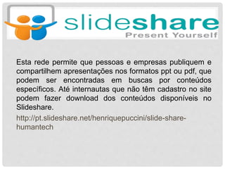 Tutorial de Slideshare | PPTX | Technology & Computing