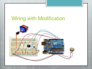 Smart Door Knocker based on Arduino Uno R3