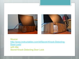 smart door knocker | PPT