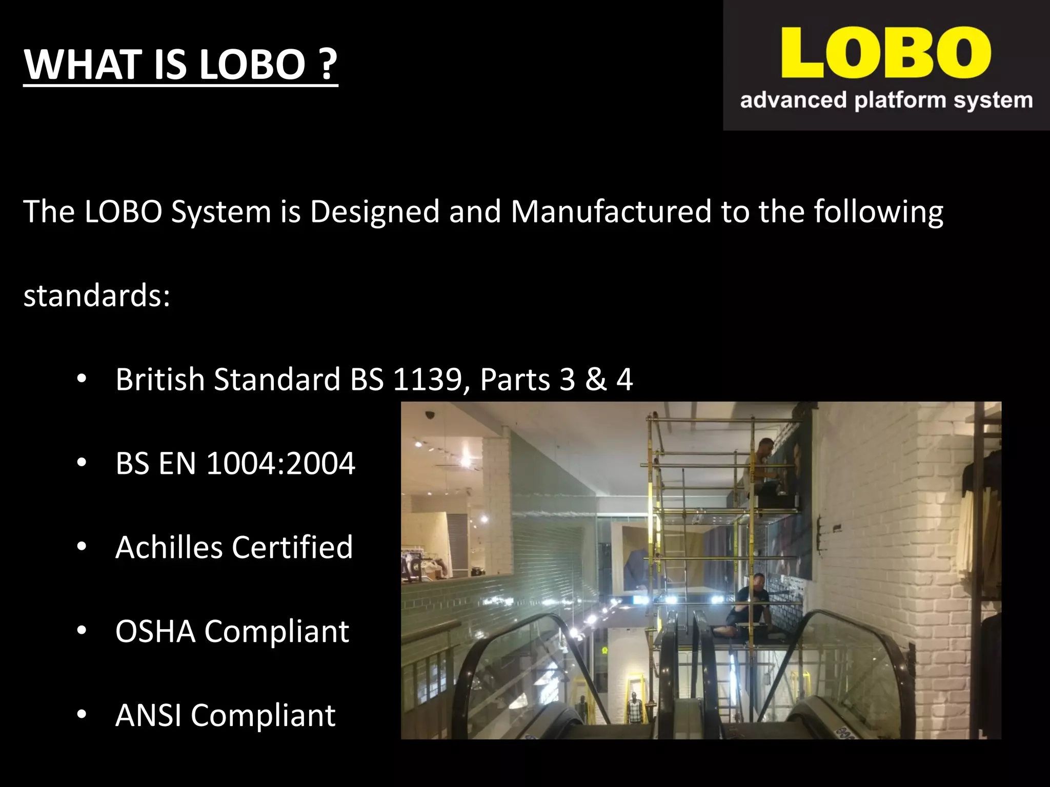 LOBO Advanced Platform System | PDF