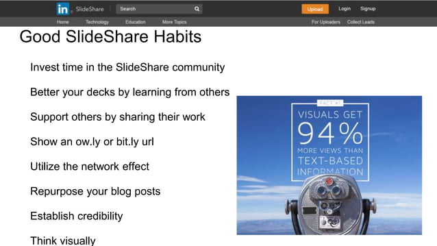 SlideShare & Infographics | PPT