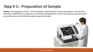 A Beginner's Guide to Steel Testings | PPTX