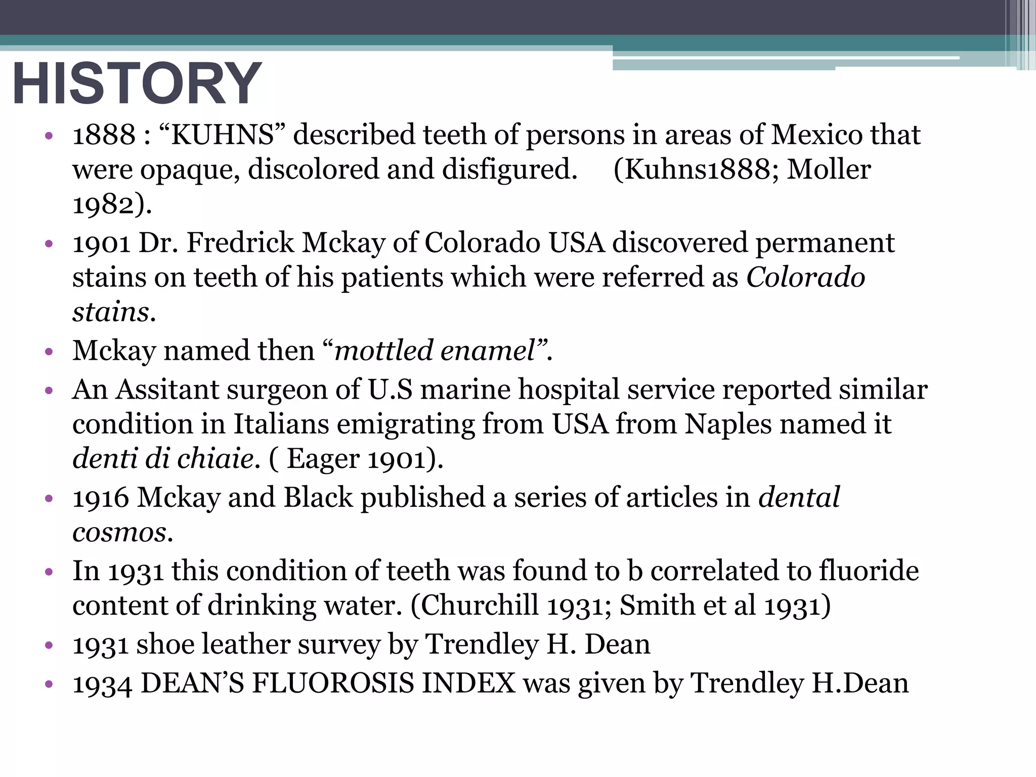 fluoride indices in dentistry | PPTX