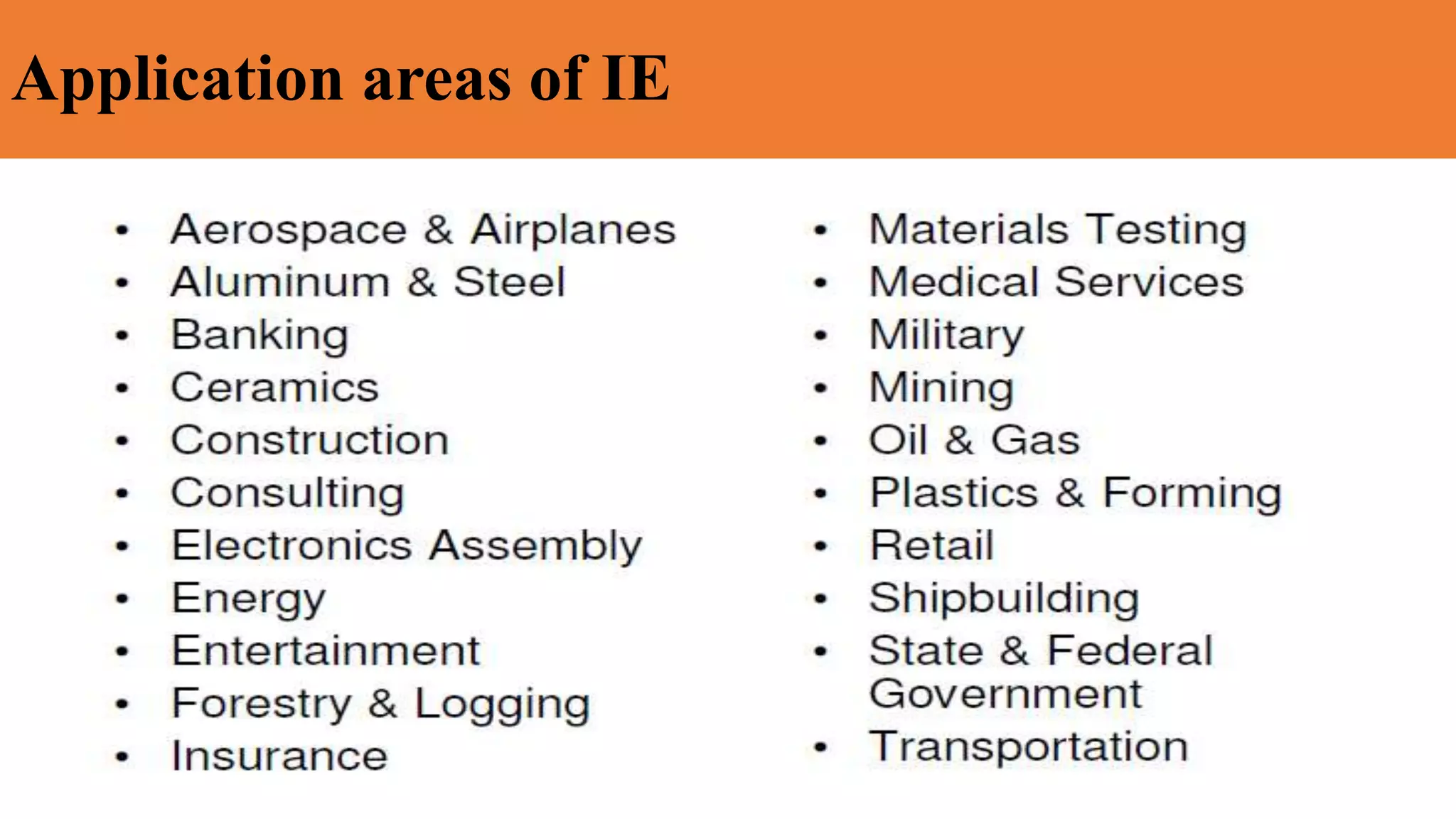 Introduction of Industrial Engineering | PPTX