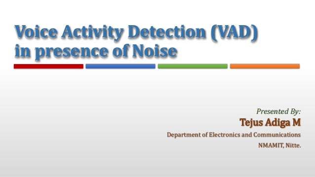 Voice Activity Detection Using Single Frequency Filtering