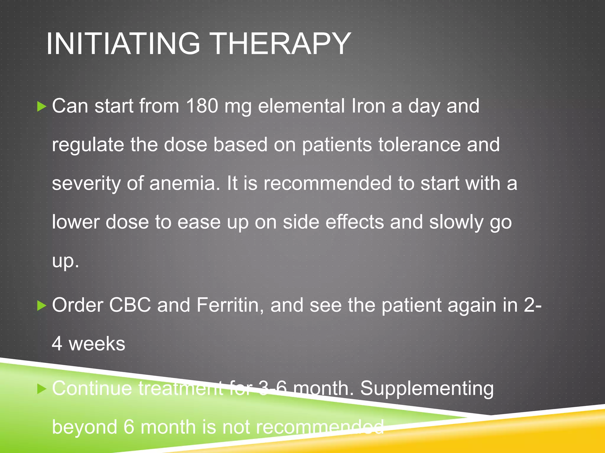 Iron deficiency anemia | PPTX