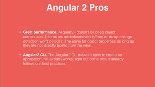 Angular 2 vs React. What to chose in 2017? | PPT
